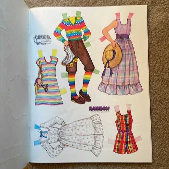 Golden Book | Toys | 983 Golden Book Rainbow Paper Doll Set | Poshmark